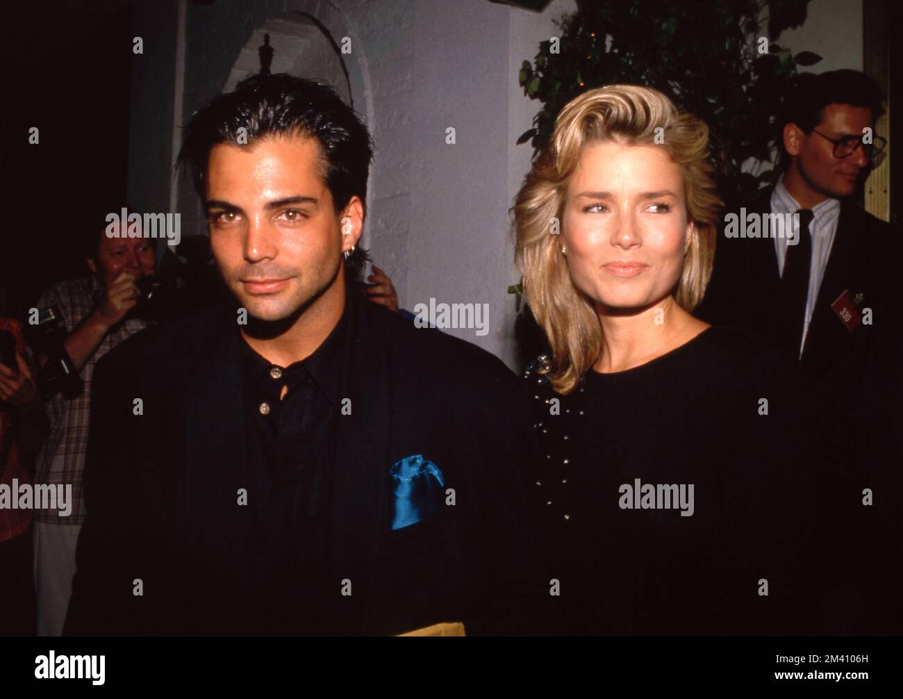 Richard Grieco and Kimber Sissons at a Private Party Hosted by Stephen ...