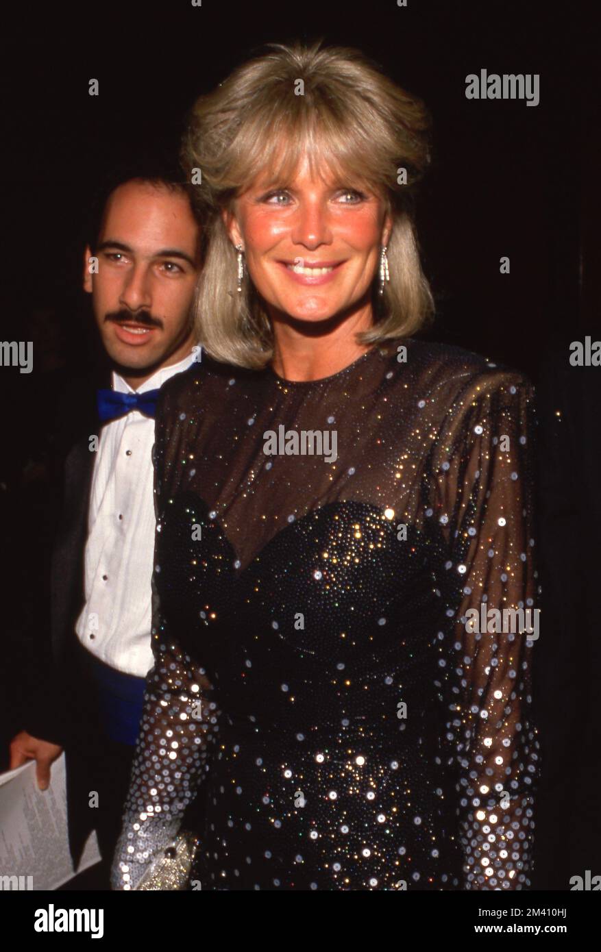 Linda Evans February 1988. Credit: Ralph Dominguez/MediaPunch Stock ...