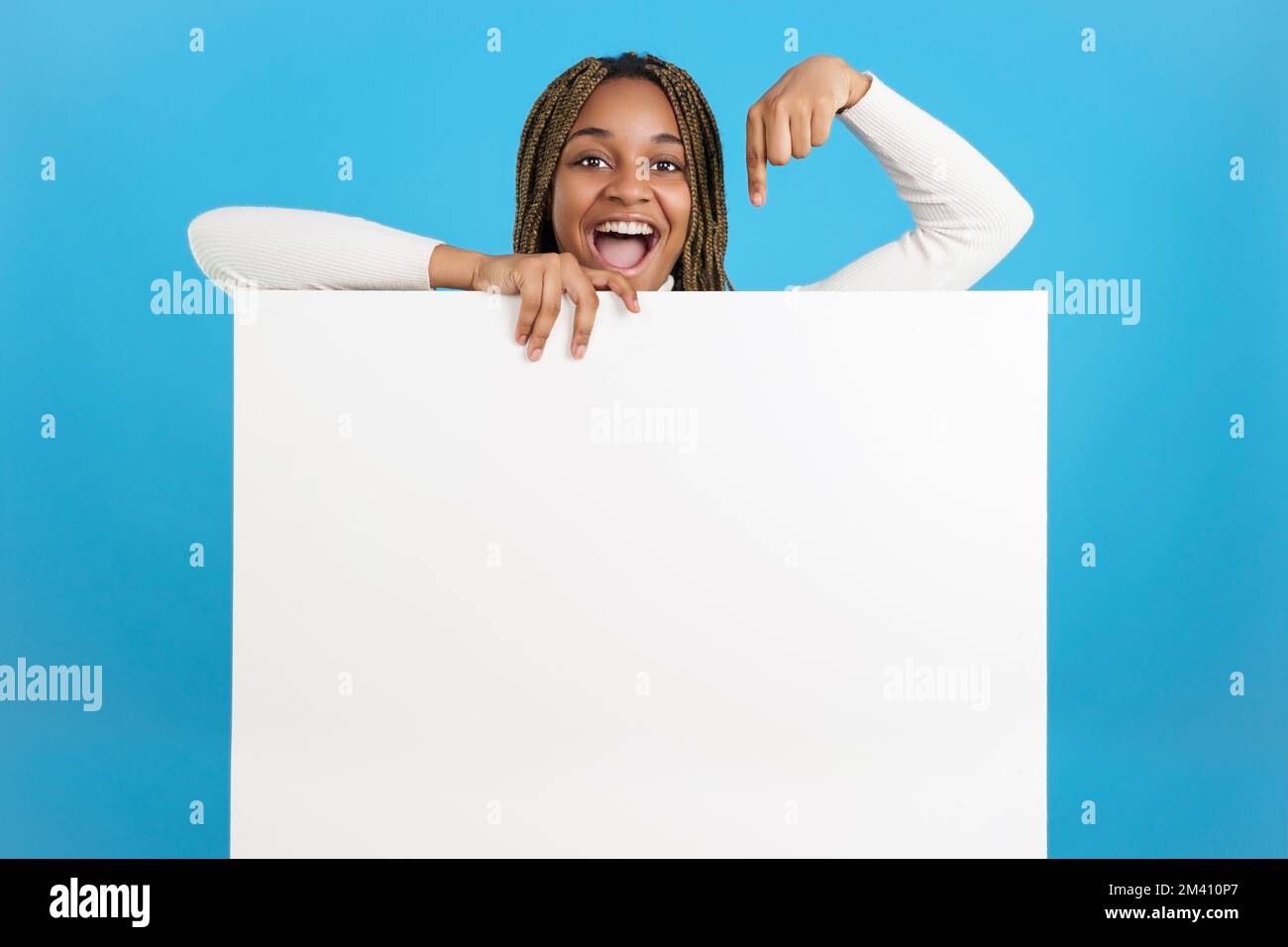 African woman poster hi-res stock photography and images - Alamy