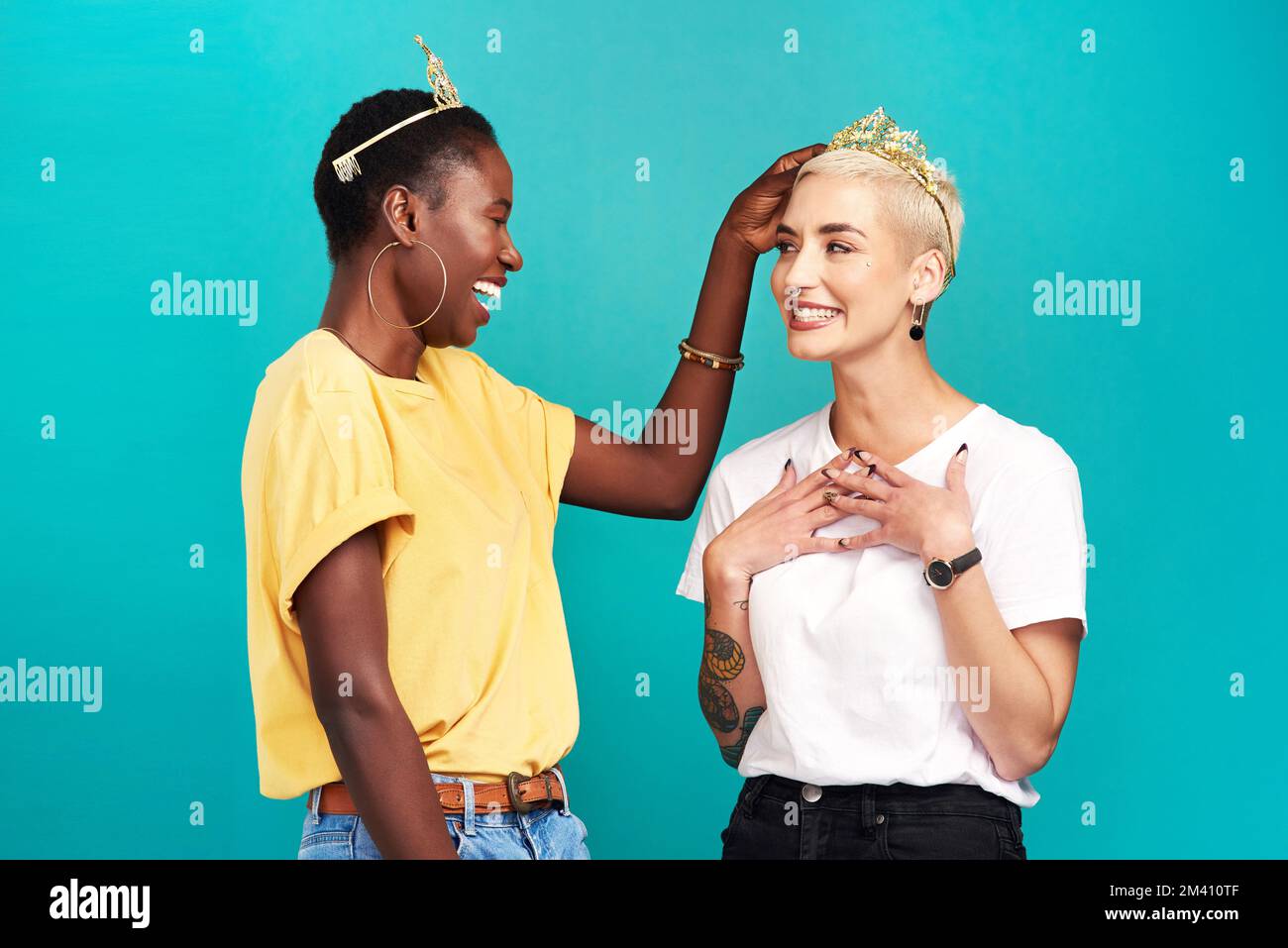 Everyones a winner when we empower each other. Studio shot of a young ...