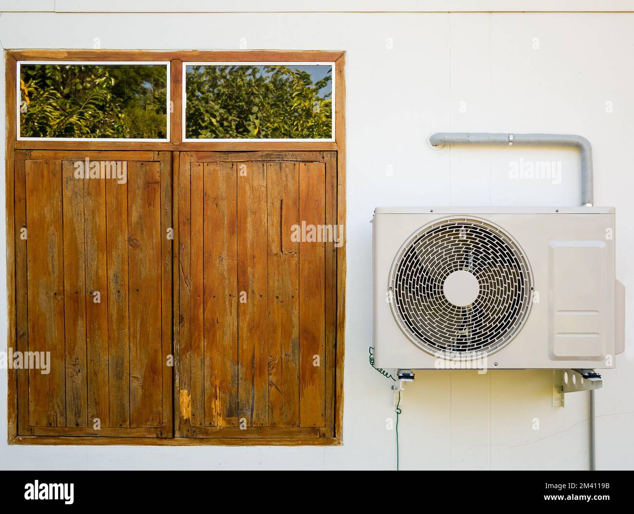 Air Conditioning Unit On Wall at Joseph Graves blog