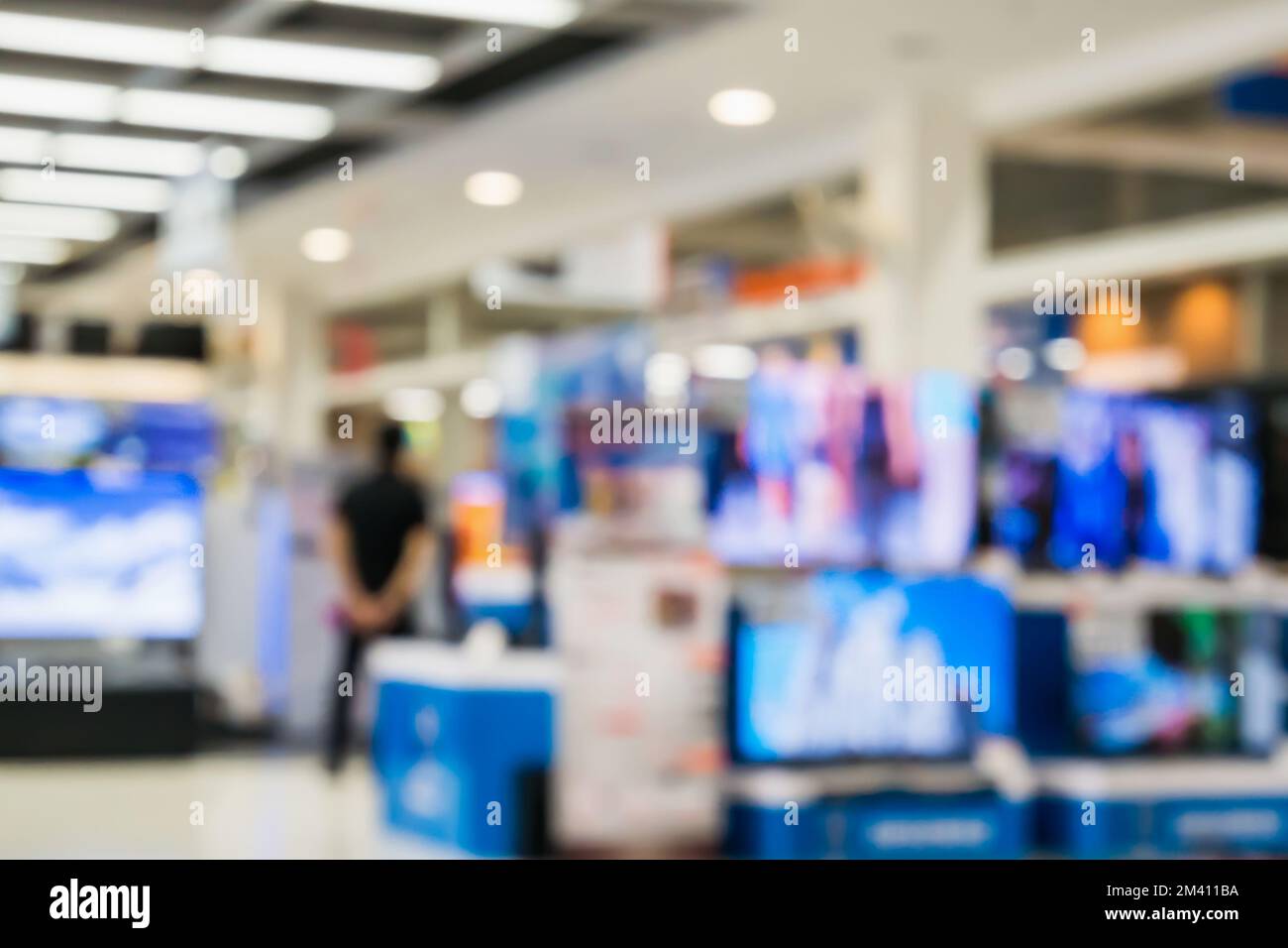 eletronic department store show Television TV and home appliance with ...