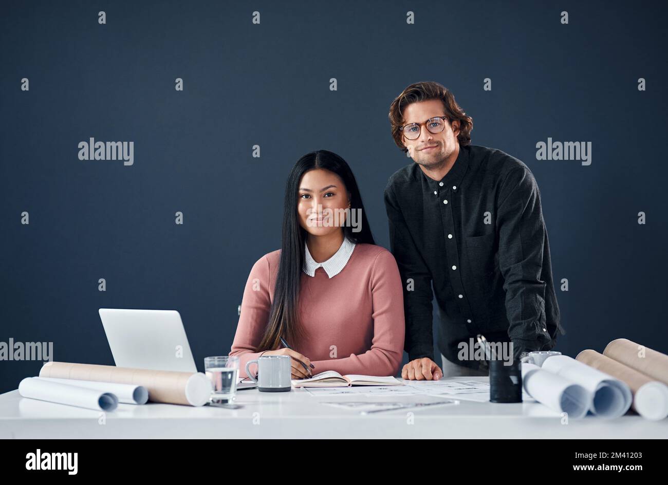 Portrait of architects hi-res stock photography and images - Alamy