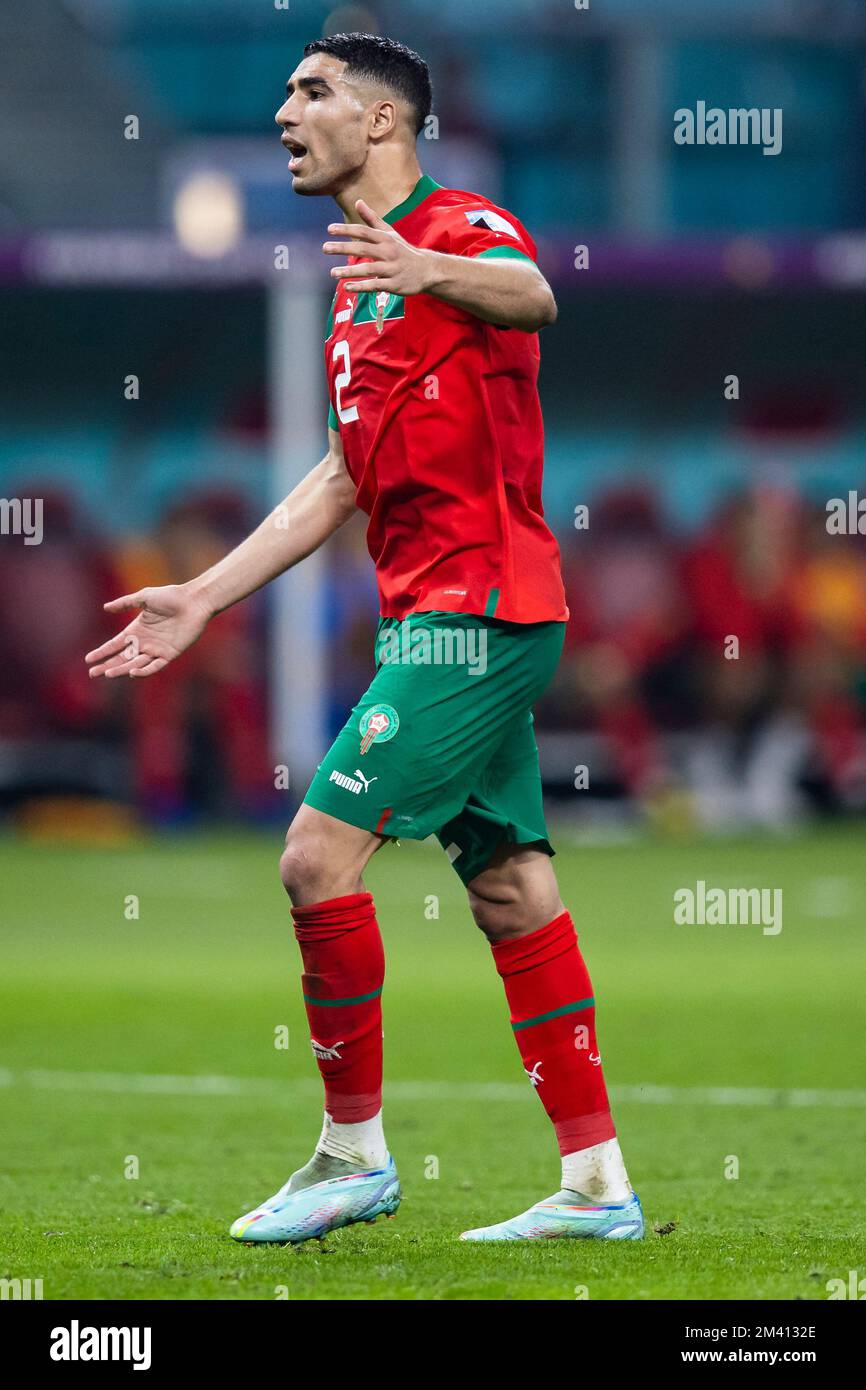 Al Rajjan, Qatar. 17th Dec, 2022. Soccer: World Cup, Croatia - Morocco ...