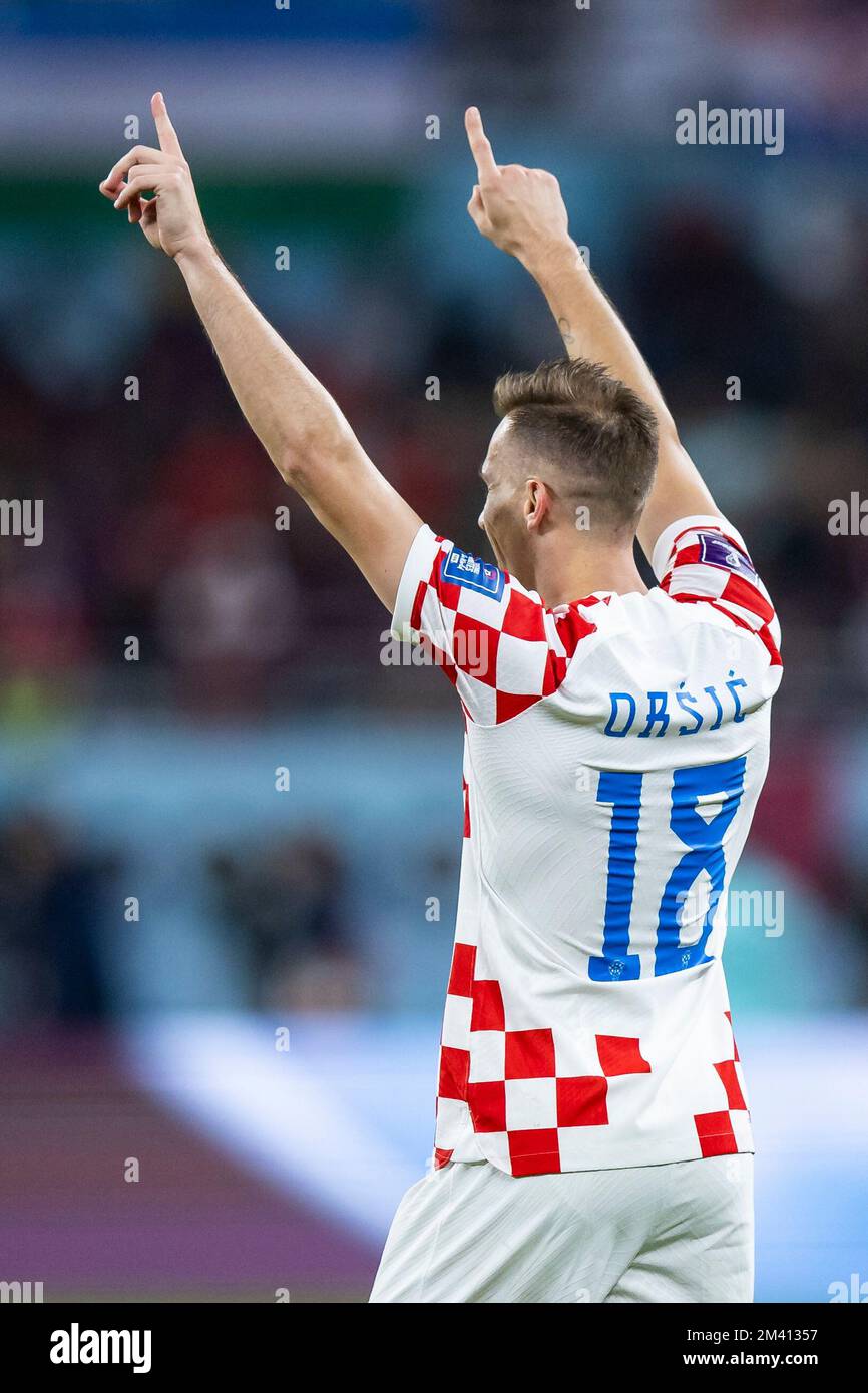 Al Rajjan, Qatar. 17th Dec, 2022. Soccer: World Cup, Croatia - Morocco ...