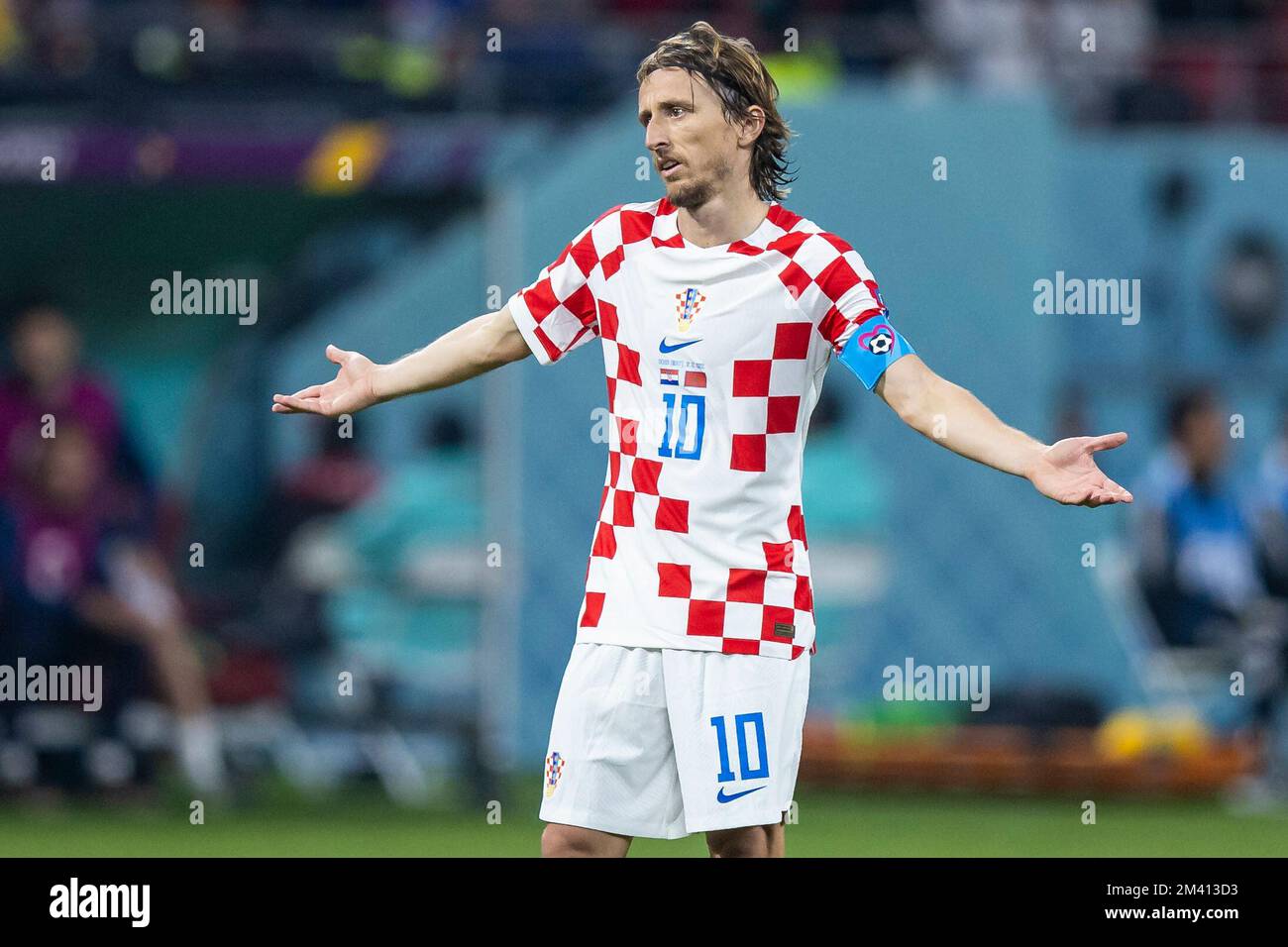 Al Rajjan, Qatar. 17th Dec, 2022. Soccer: World Cup, Croatia - Morocco ...