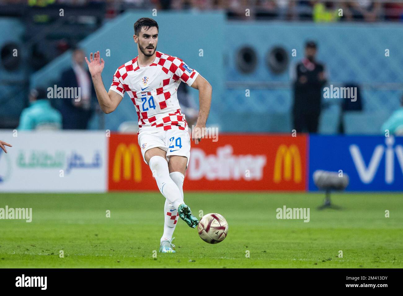 Al Rajjan, Qatar. 17th Dec, 2022. Soccer: World Cup, Croatia - Morocco ...