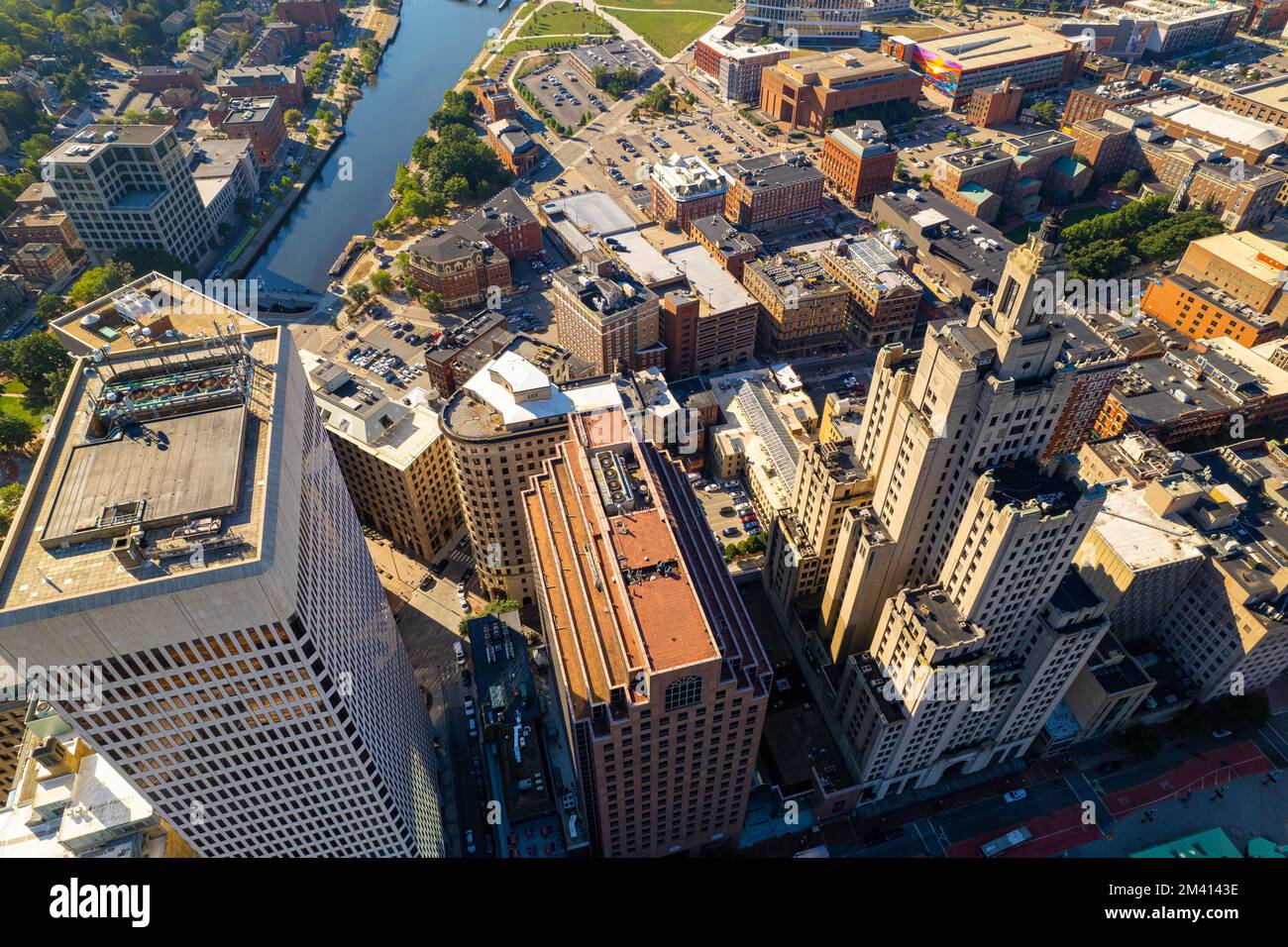 Aerial view providence river hi-res stock photography and images - Alamy