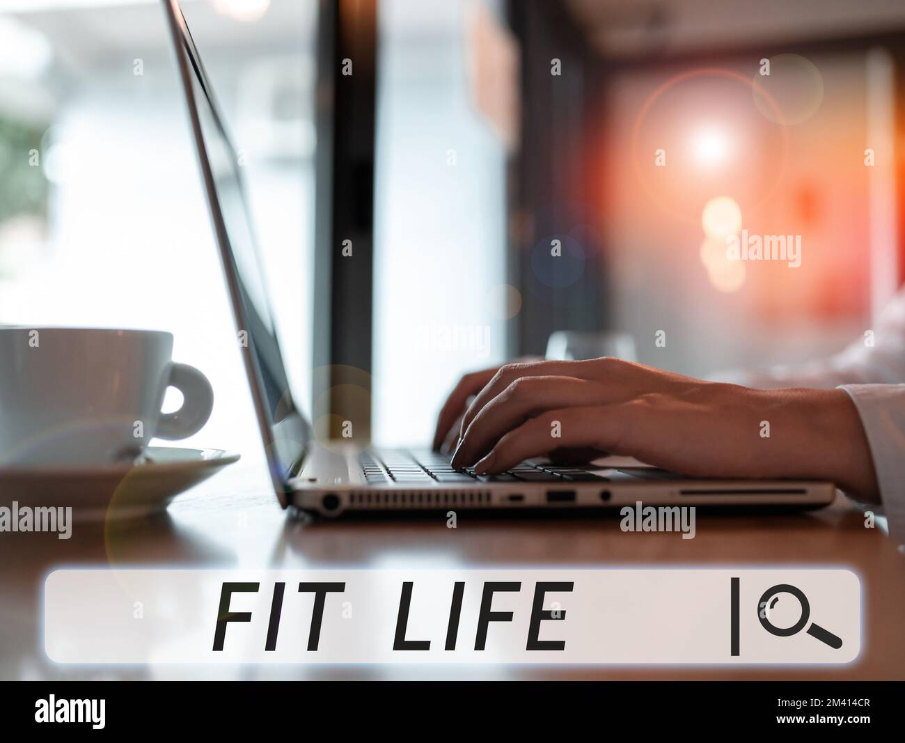 Text sign showing Fit Life. Business approach maintaining a healthy ...