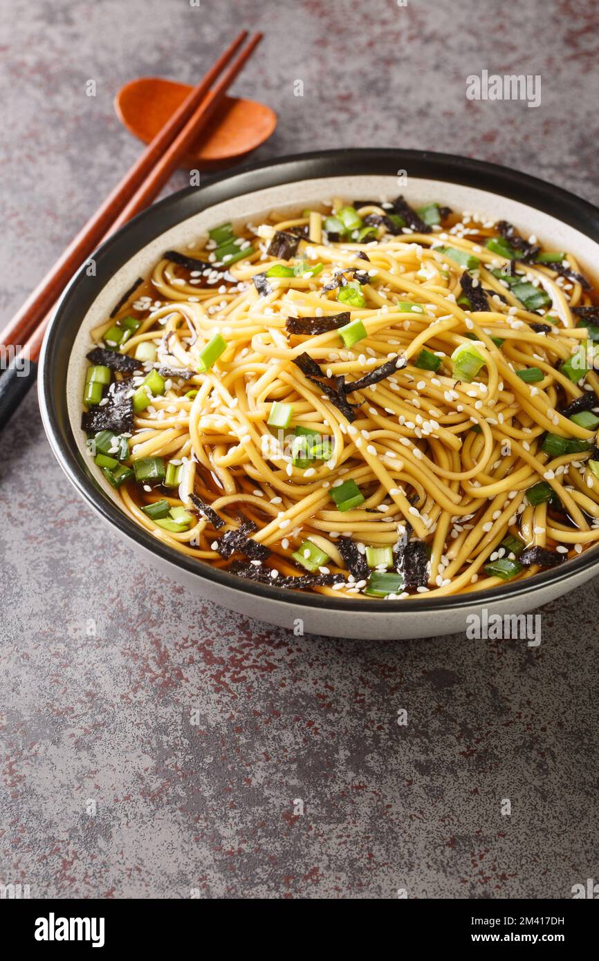 Memil makguksu korean traditional cold hi-res stock photography and ...