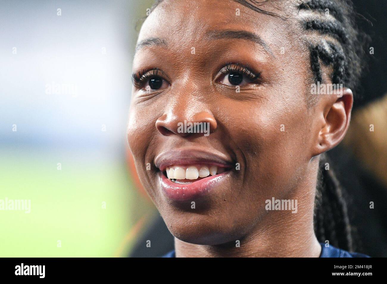 Grace Geyoro of PSG celebrates during the UEFA Women's Champions League ...