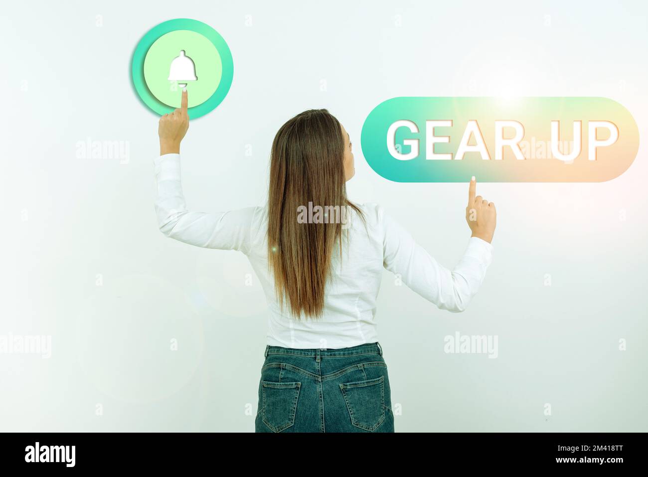 Inspiration showing sign Gear Up. Concept meaning Asking someone to put ...