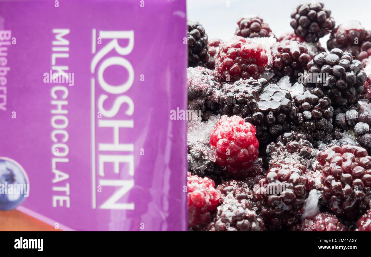 Milk Chocolate Roshen. Roshen Confectionery Corporation is a Ukrainian ...