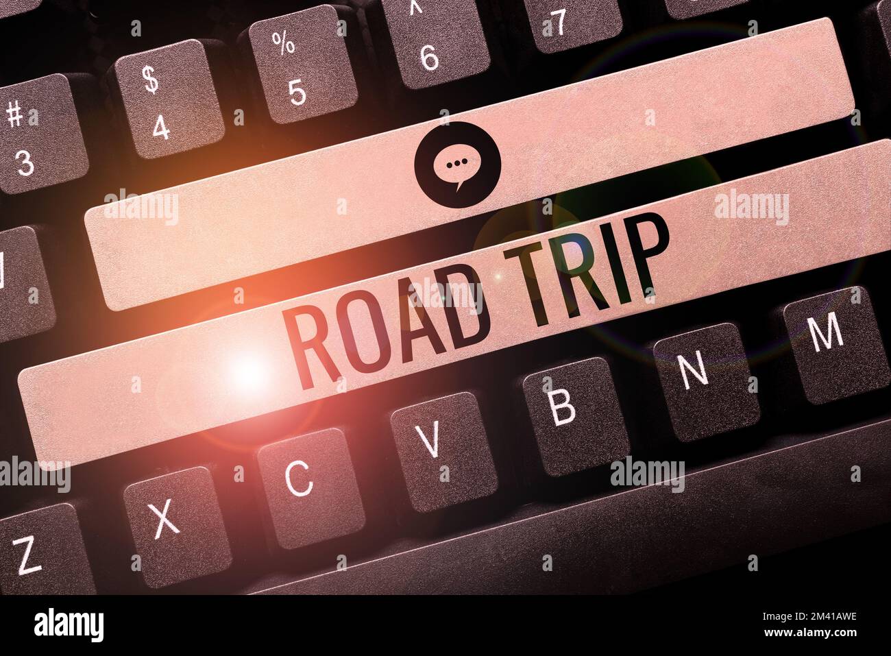 Inspiration showing sign Road Trip. Business concept Roaming around ...