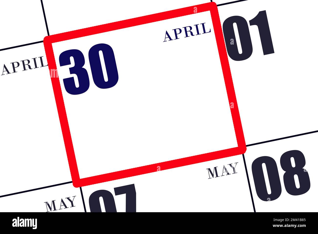 Date 1 August in a frame on the calendar, mockup, copy space. Calendar ...