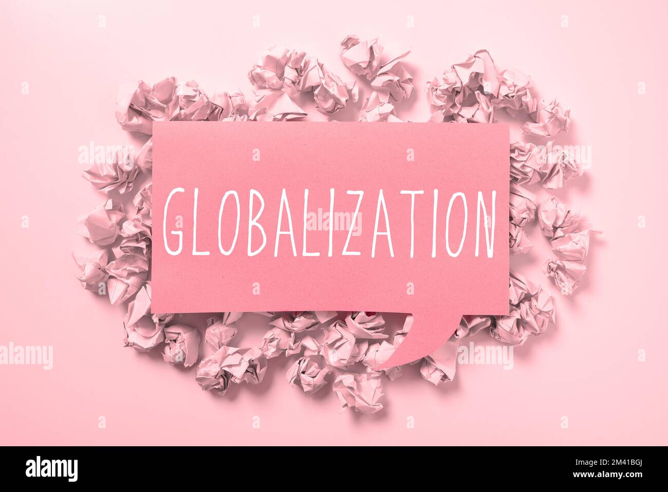 Writing displaying text Globalization. Business concept development of ...