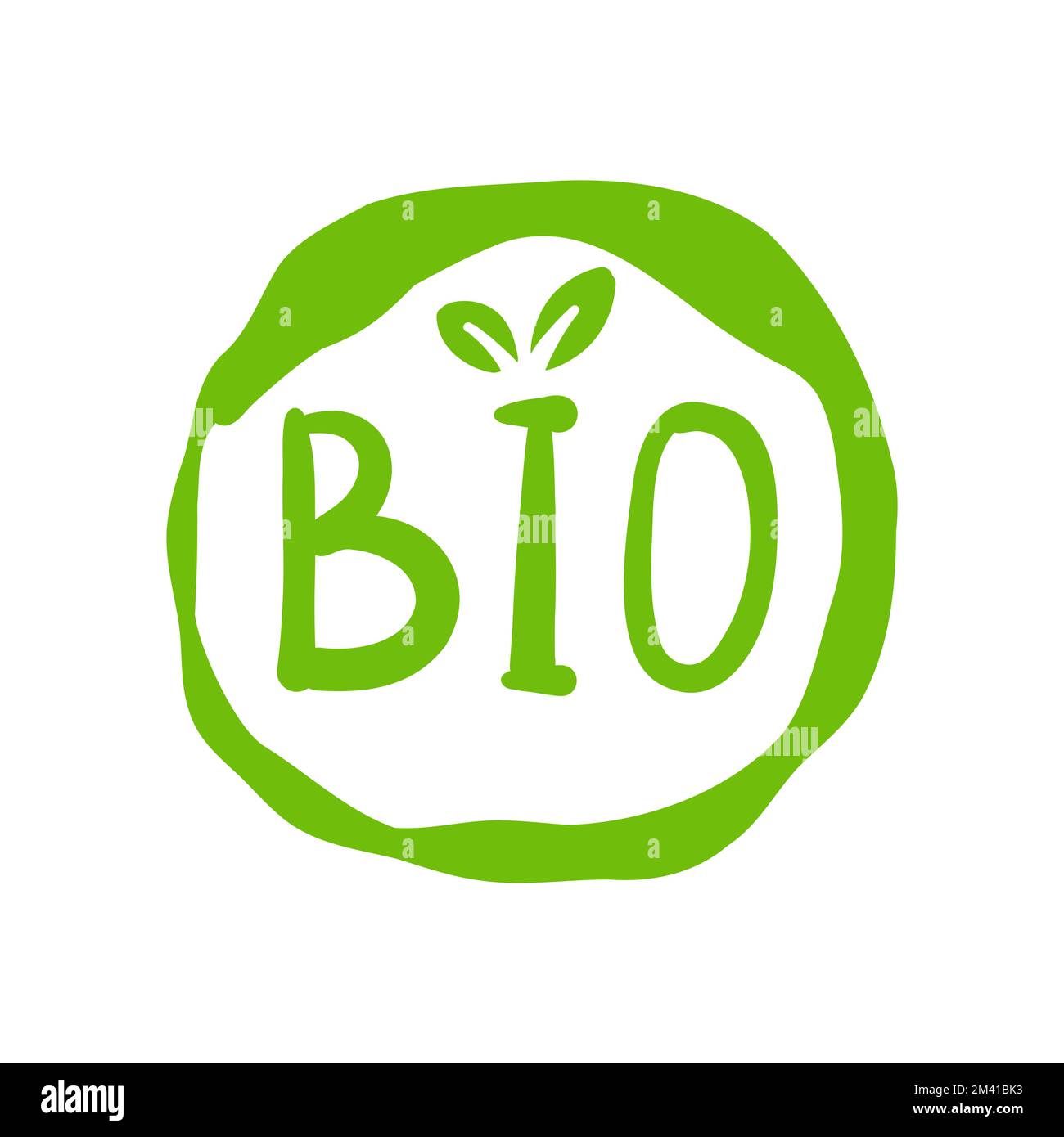 Bio eco organic labels. Bio ecology vegan badge hand drawn. Vector ...