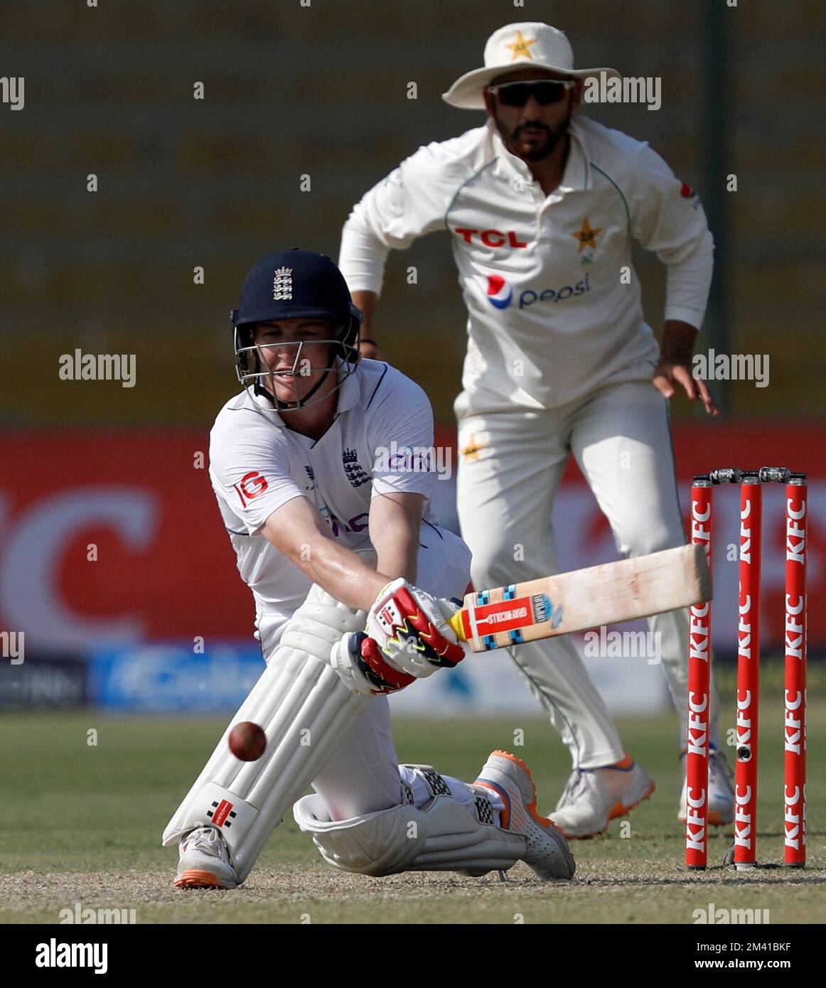 Harry brook test cricket hi-res stock photography and images - Alamy
