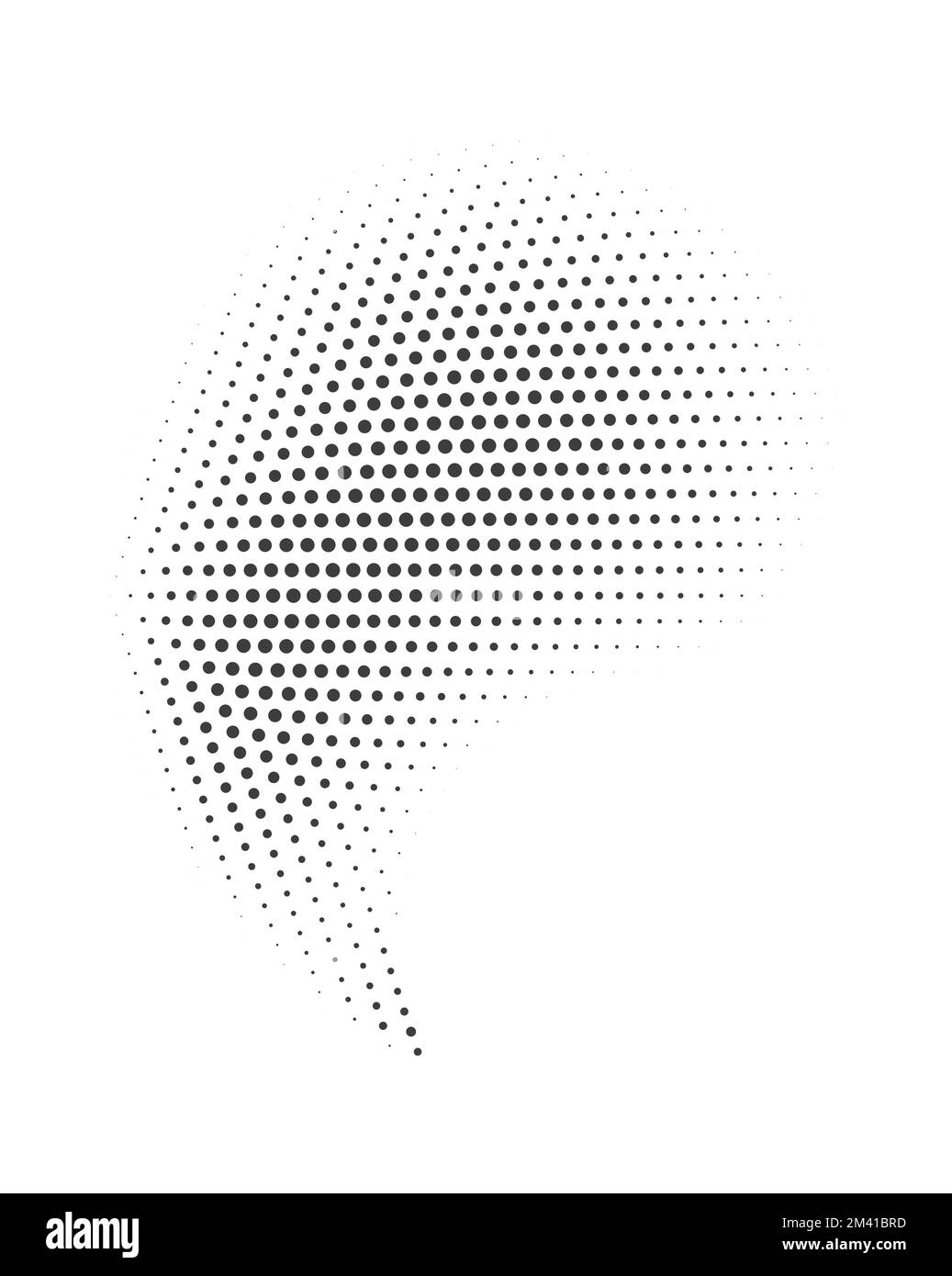 Halftone gradient shapes. Dots comic effect. Vector illustration Stock ...