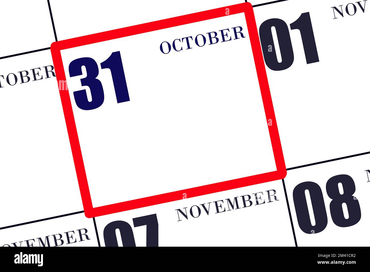 31 october deadline Cut Out Stock Images & Pictures - Alamy