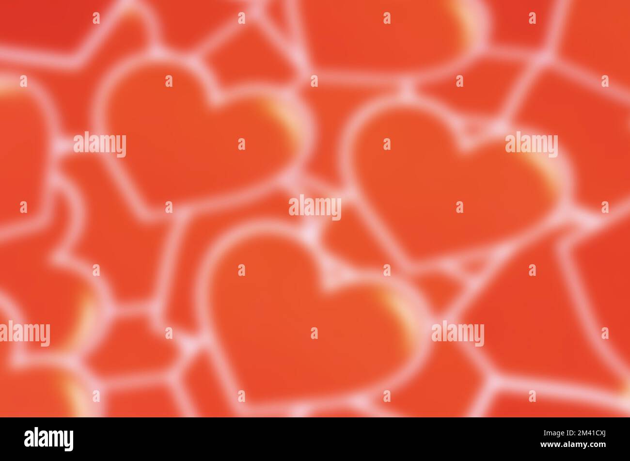 Blur red paper hearts background, valentine day, soul mate, romantic ...