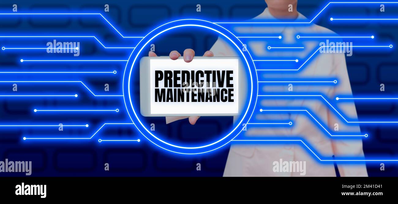 Conceptual display Predictive Maintenance. Concept meaning Predict when ... Conceptual display Predictive Maintenance. Concept meaning Predict when ...