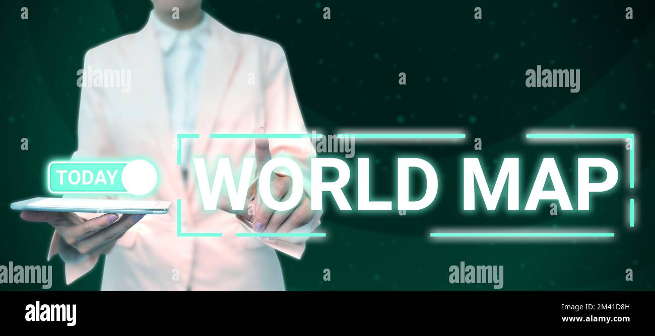 Handwriting text World Map, Internet Concept a diagrammatic ...