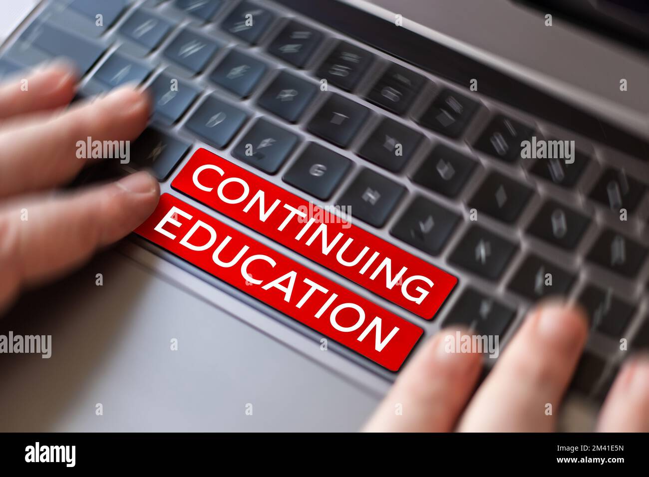 Text sign showing Continuing Education. Word Written on Continued ...