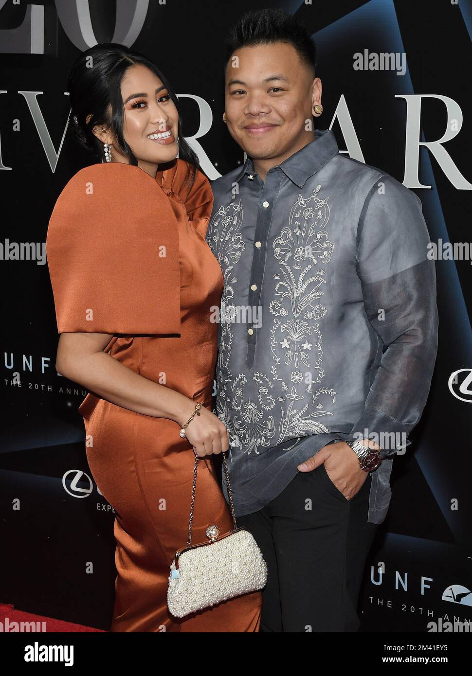 (L-R) Alyssa Navarro and AJ Rafael at the 20th Annual Asian American ...