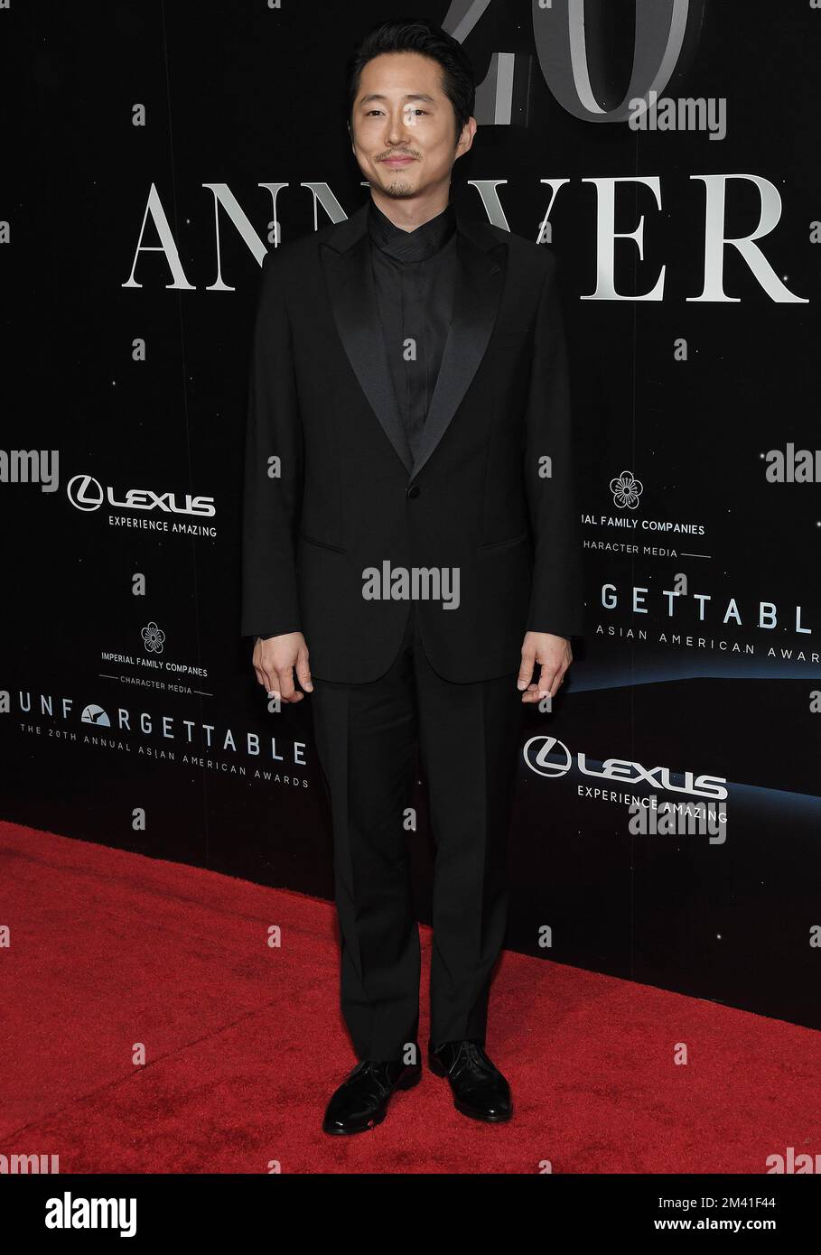 Steven Yeun at the 20th Annual Asian American Awards UNFORGETTABLE Gala ...