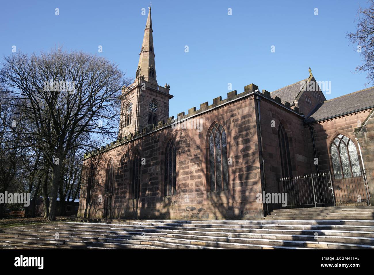 Prescot parish church hi-res stock photography and images - Alamy
