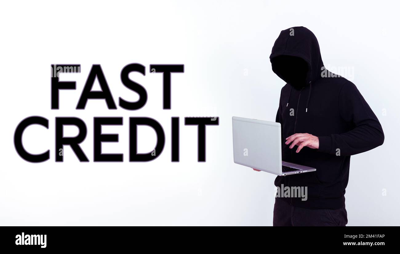 Conceptual display Fast Credit. Word Written on Apply for a fast ... Conceptual display Fast Credit. Word Written on Apply for a fast ...