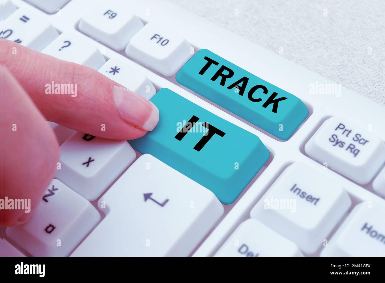 Conceptual caption Track It. Internet Concept term used to convey ...