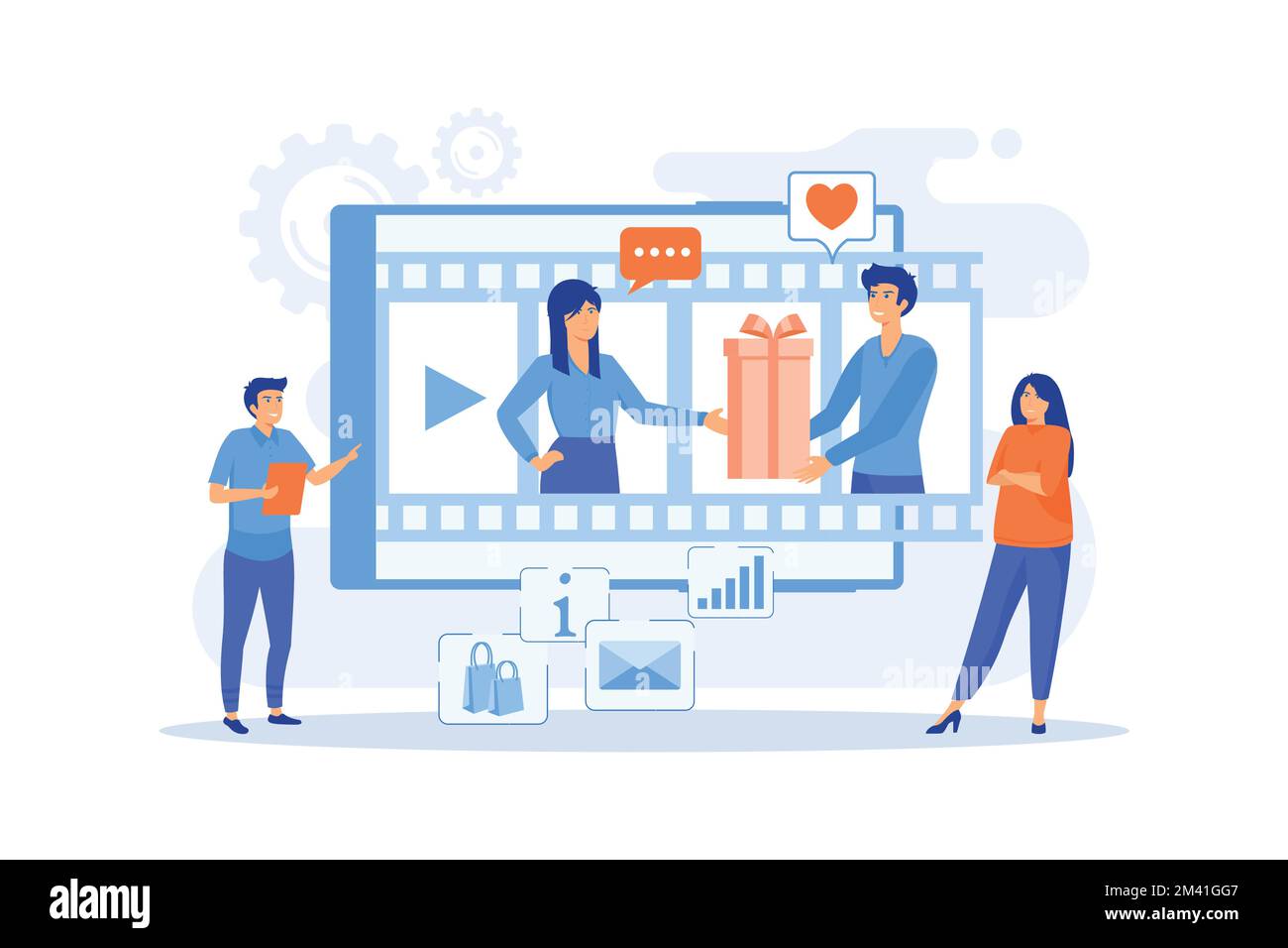 Storytelling backdrop Stock Vector Images - Alamy