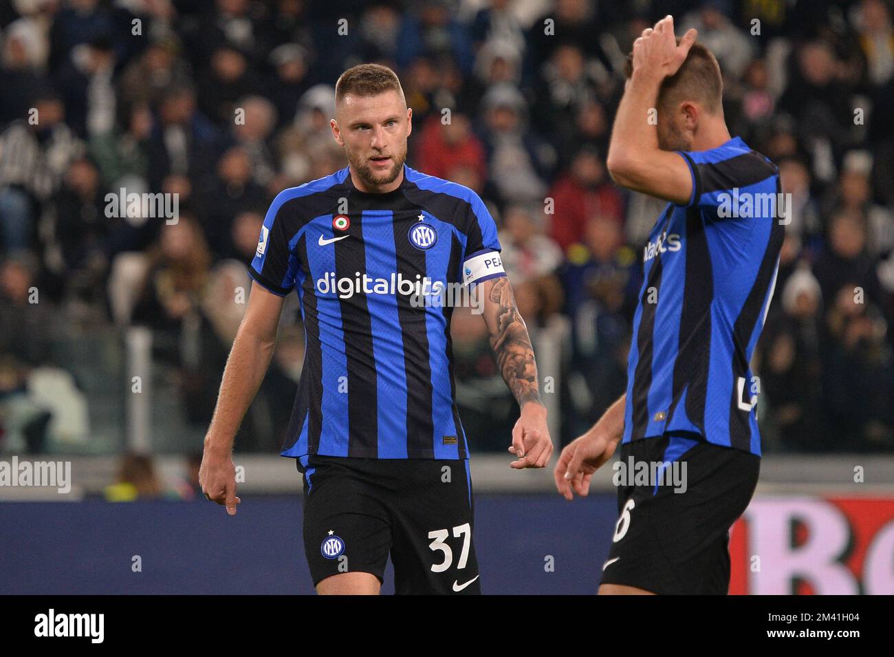 Milan Skriniar (Inter) during the Serie A Football match between ...
