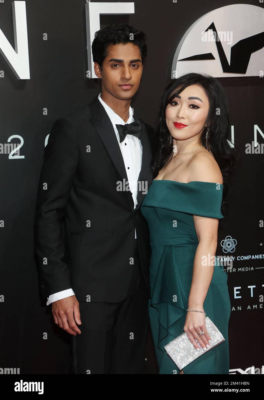 Anirudh Pisharody, Jill Dae, at UNFORGETTABLE: The 20th Annual Asian American Awards Presented ...