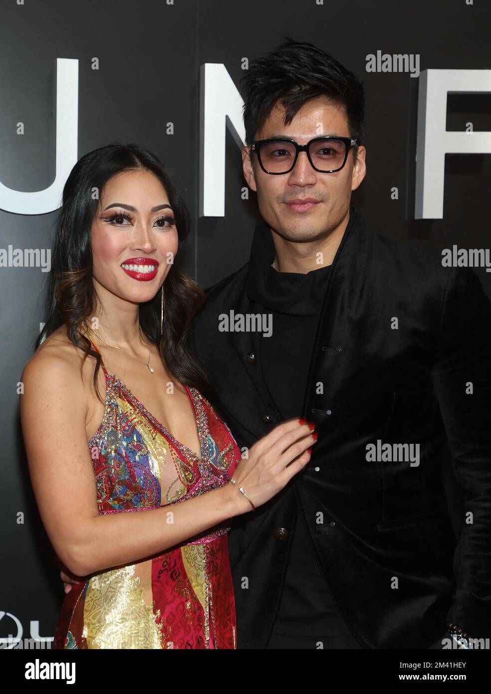 Devon Diep, Kevin Kreider, at UNFORGETTABLE: The 20th Annual Asian American Awards Presented By ...