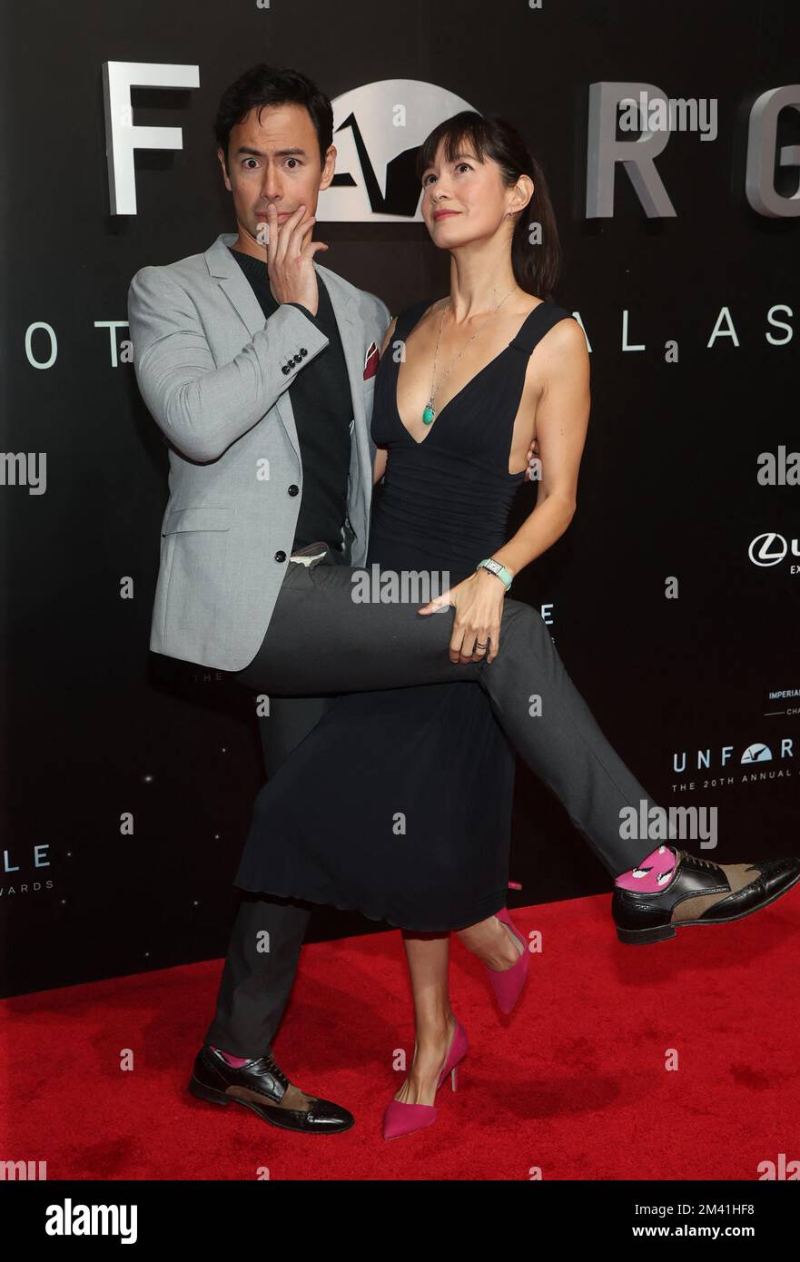 George Young, Janet Hsieh, at UNFORGETTABLE: The 20th Annual Asian ...