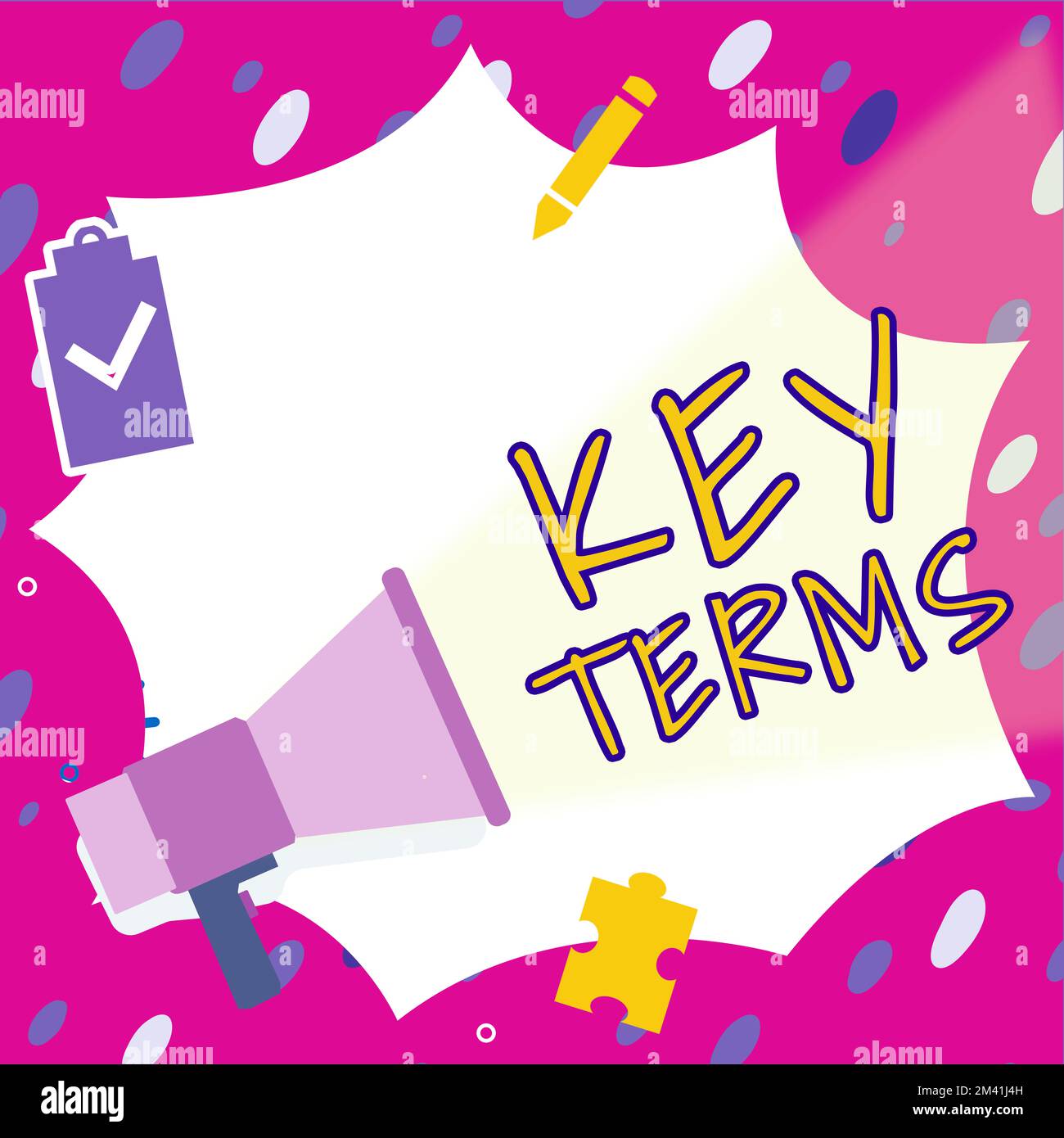 Text Caption Presenting Key Terms Concept Meaning Words That Can Help A Person In Searching