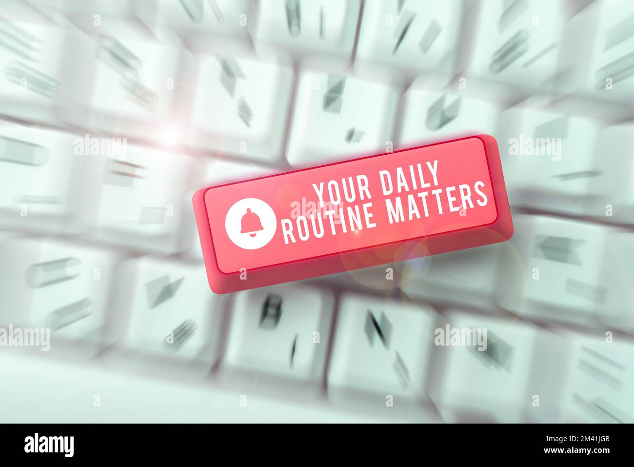 Sign displaying Your Daily Routine Matters. Word Written on Have good ...