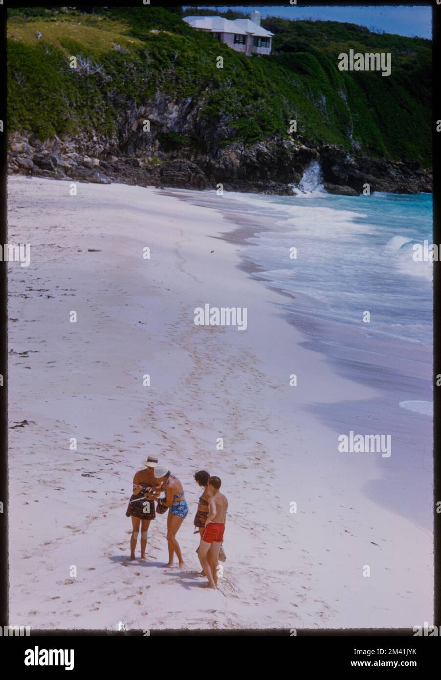 Bike Ride, Beach, and Sidewalk Scenes in Bermuda, Toni Frissell ...