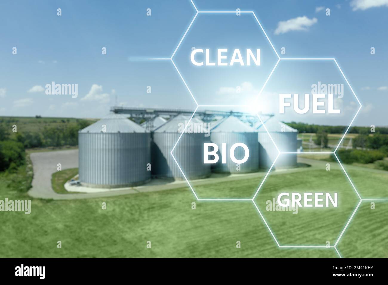 Carbon neutral bio fuel decarbonization concept Stock Photo - Alamy