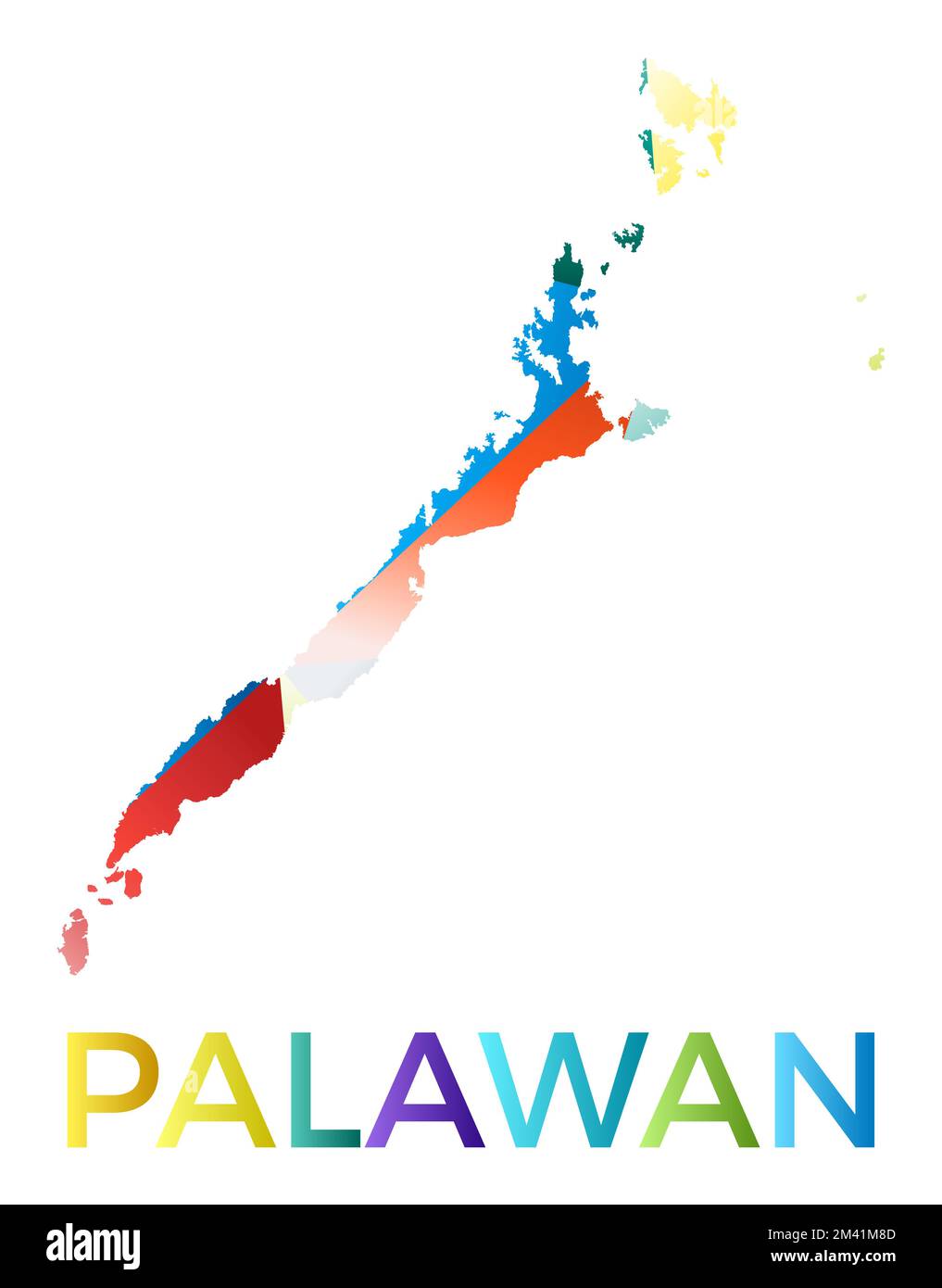 Palawan island the philippines Cut Out Stock Images & Pictures - Alamy