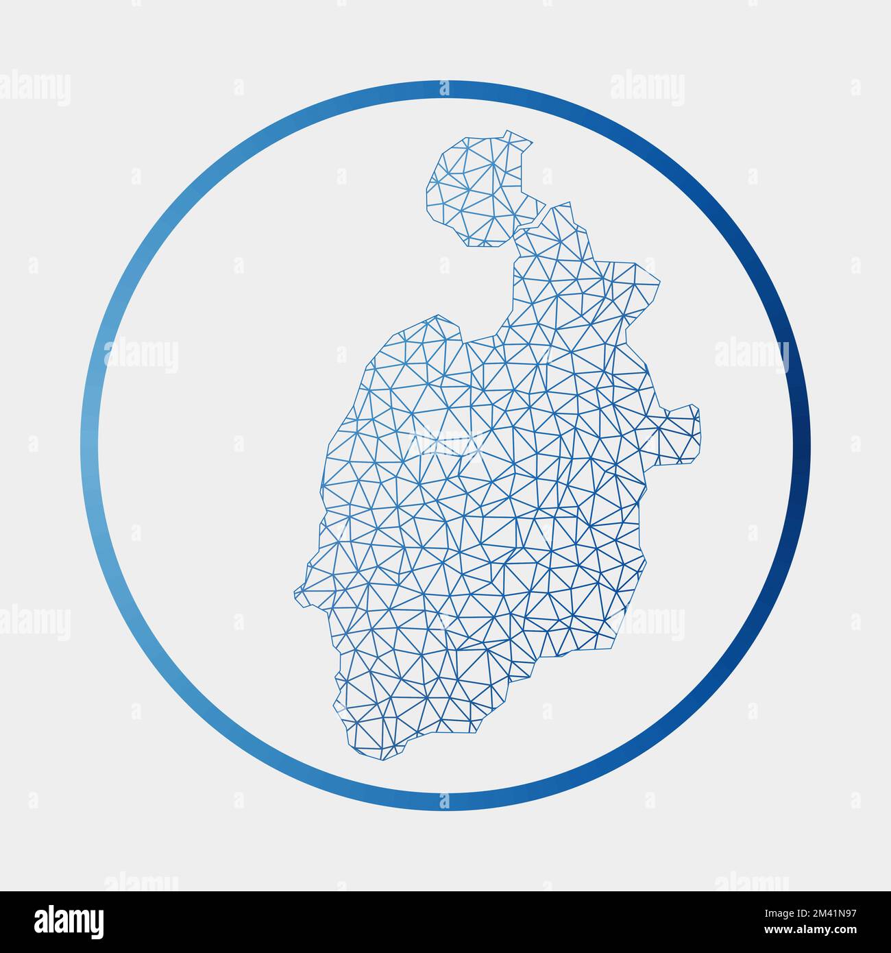 Providencia island map Stock Vector Images - Alamy