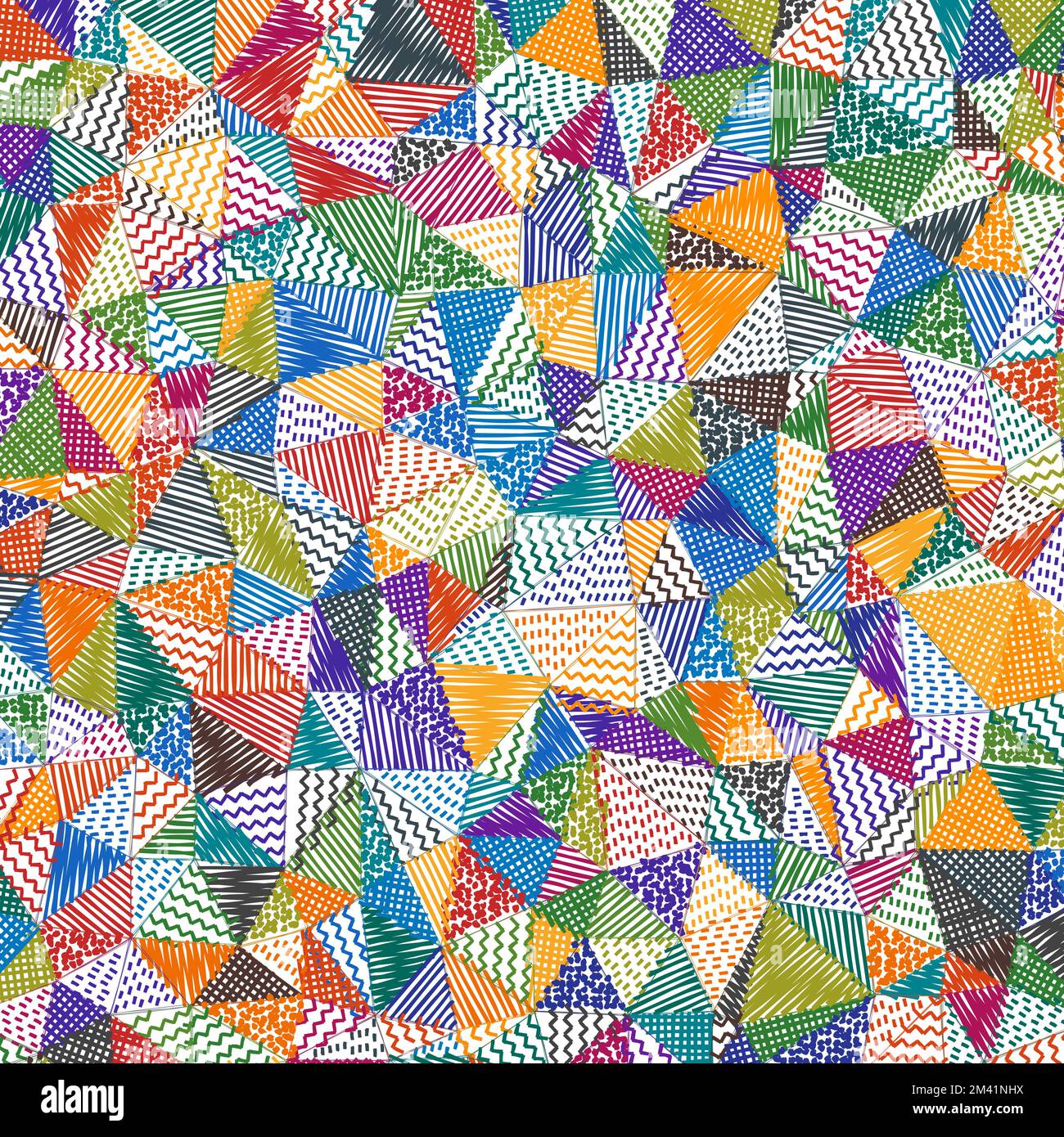 Low poly sketch background. Amazing square pattern. Cool abstract ...