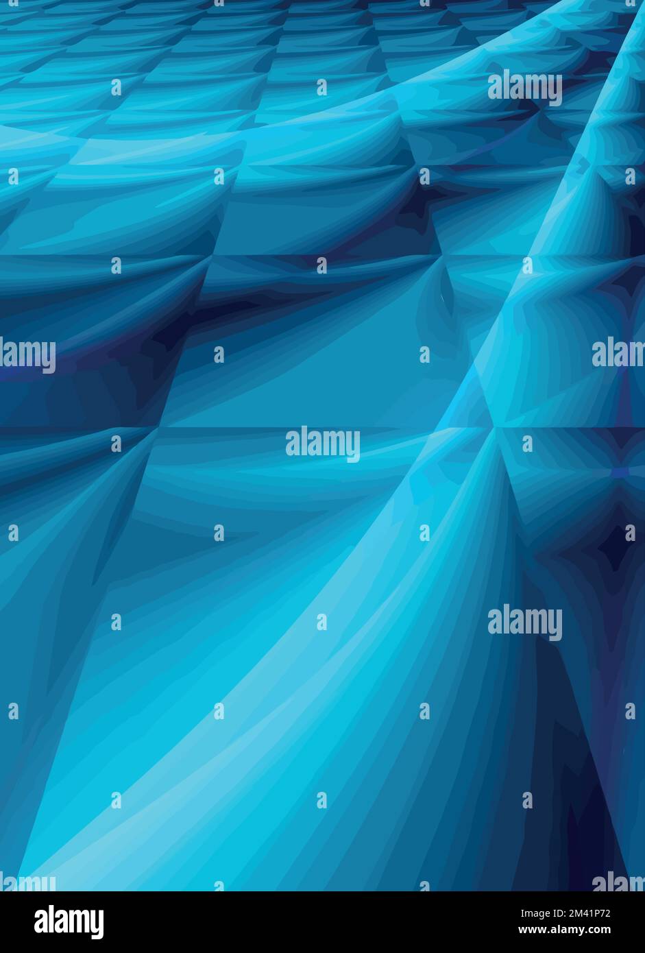 Vector blue silky fabric background. Abstract illustration for poster, wallpapers, brochures ...