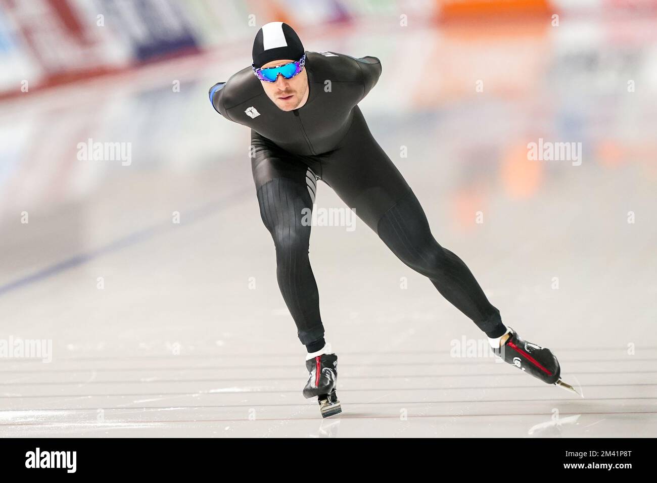 CALGARY, CANADA - DECEMBER 17: Peter Michael of New Zealand competing ...