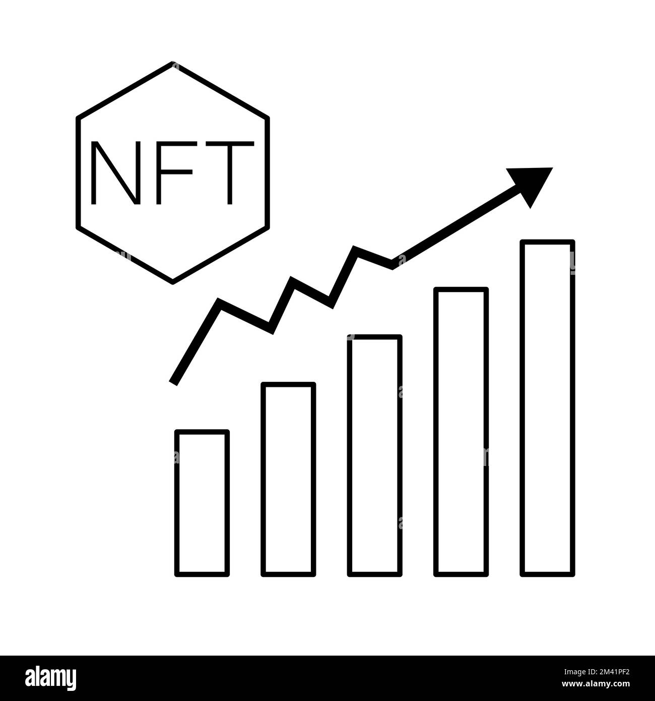 Decentralized finance vector line Cut Out Stock Images & Pictures - Alamy