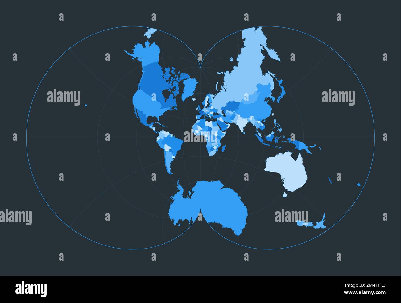 Conformal projection hi-res stock photography and images - Alamy