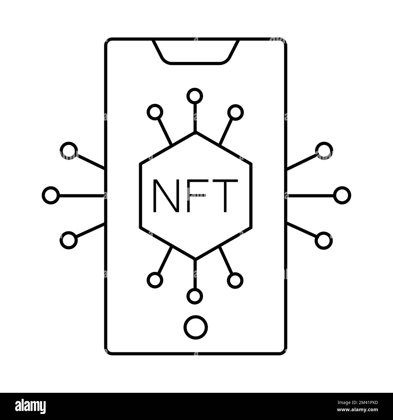 Nft artwork Black and White Stock Photos & Images - Alamy